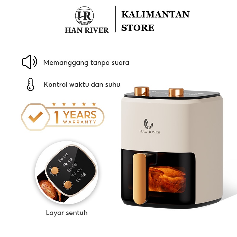 Jual [Pengiriman dari Banjarmasin]HAN RIVER Air Fryer 8L Air Fryer ...