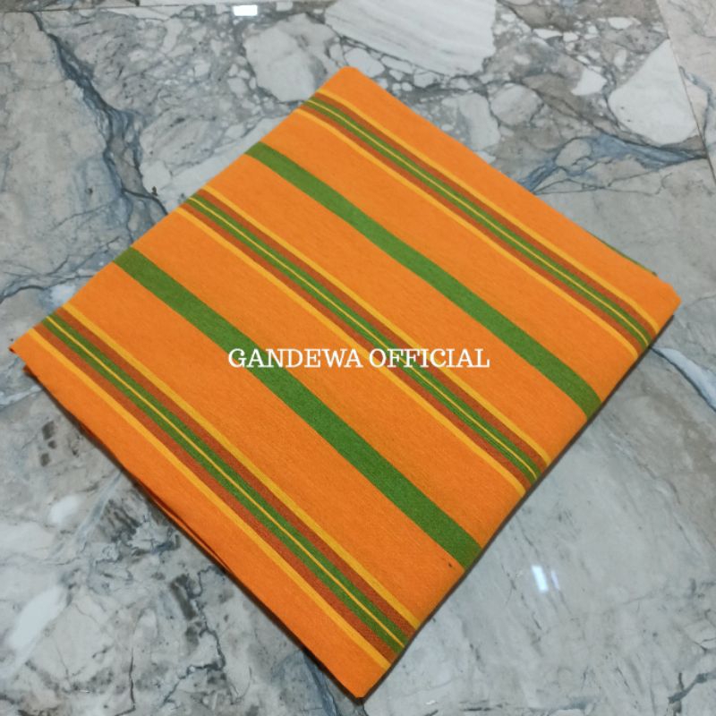 Jual GANDEWA TENUN || Kain Tenun Lurik Salur Kualitas A 3 Meter dan 2 ...