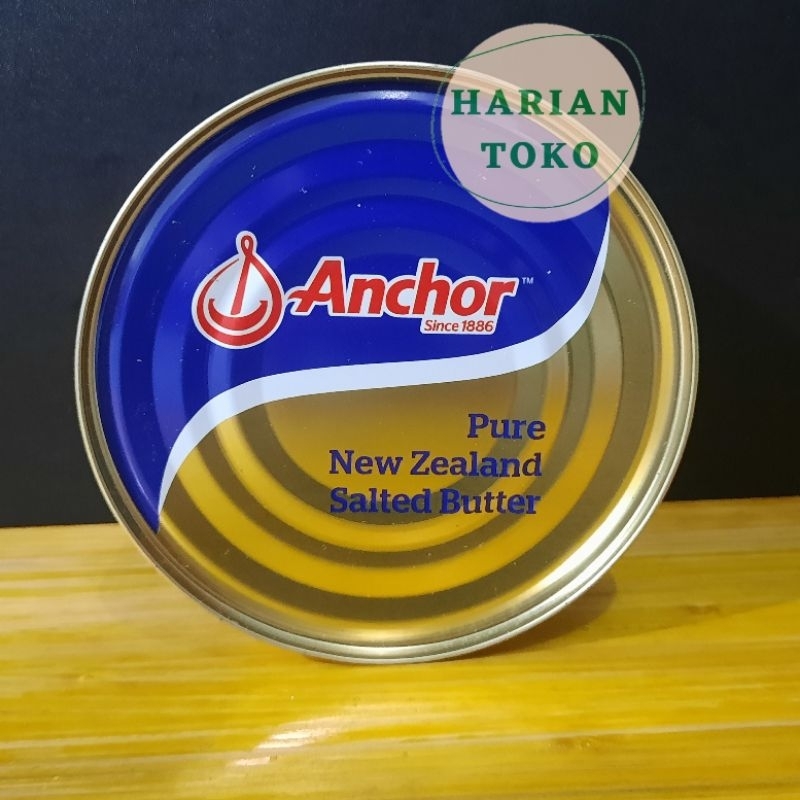 Jual Anchor Pure New Zealand Salted Butter 454 g Mentega 454g | Shopee Indonesia