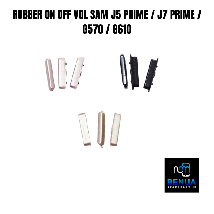 Jual TOMBOL LUAR ON OFF VOL SAMSUNG J5 PRIME SAMSUNG J7 PRIME G570 G610 RUBBER KEYPAD POWER ...