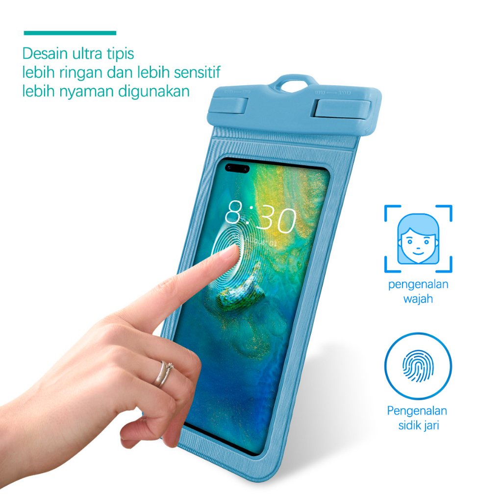 Jual Case HP Waterproof Kantong Casing Anti Air Mobile Phone Waterproof ...