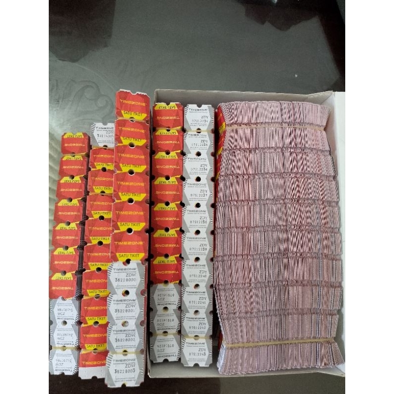 Jual tiket timezone 8000 + bonus | Shopee Indonesia