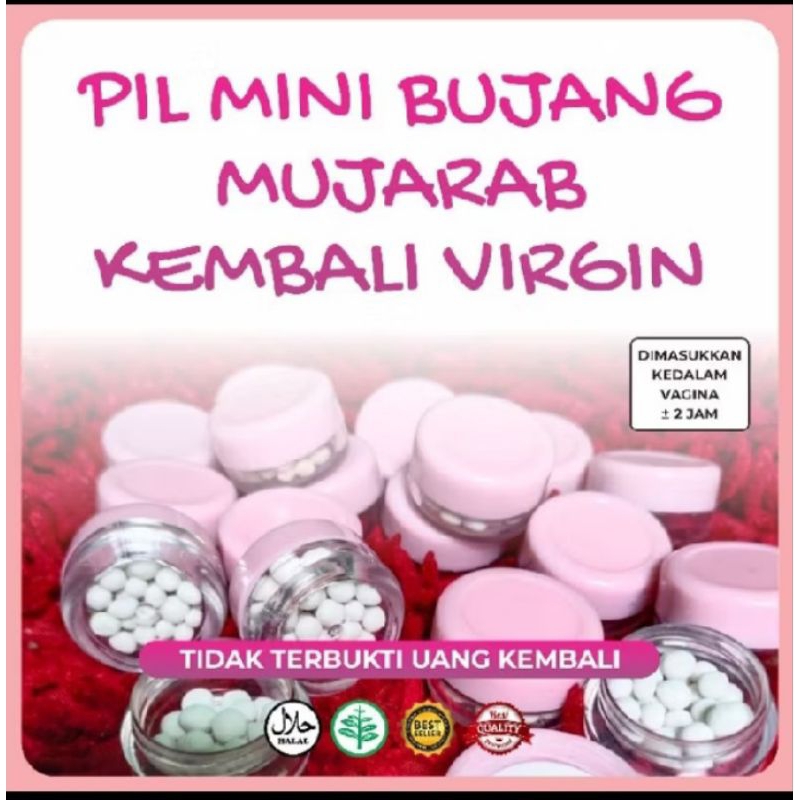 Jual Pil Mutiara Surga/Pil Bujang Dayak/Pil perapat miss v | Shopee ...