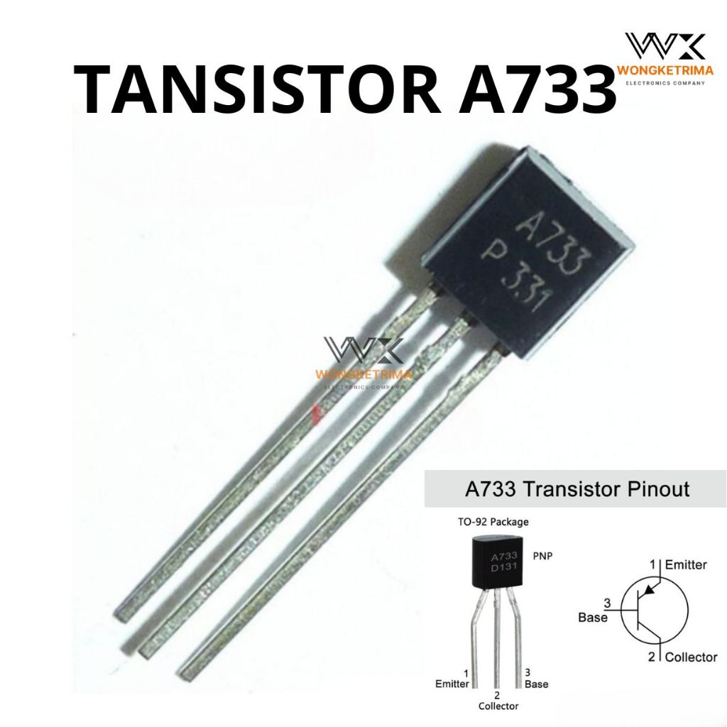 Jual Transistor A733 2SA733 PNP A 733 | Shopee Indonesia