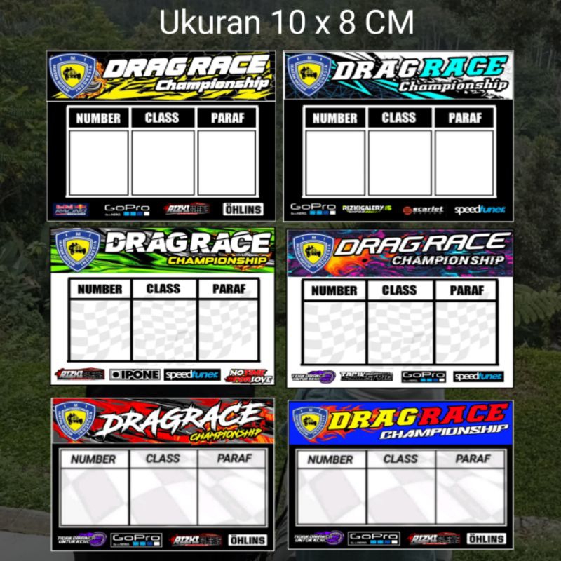 Jual STIKER SCRUTTINERING STIKER ROADRACE STIKER DRAGRACE STIKER BUKTI ...