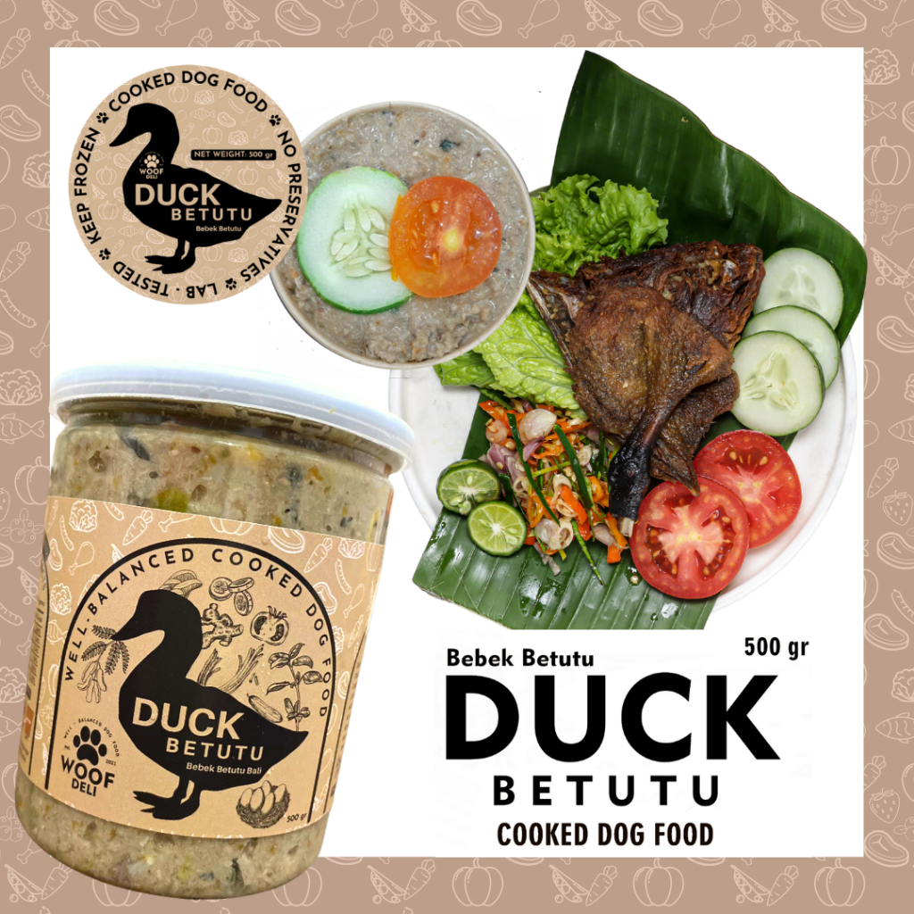 Jual Woof Deli DUCK BETUTU 500gr | Shopee Indonesia