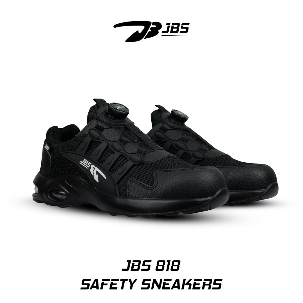 Jual KODE Q16K Sepatu Safety Sneakers JBS 818 Tali Putar Sneakers ...