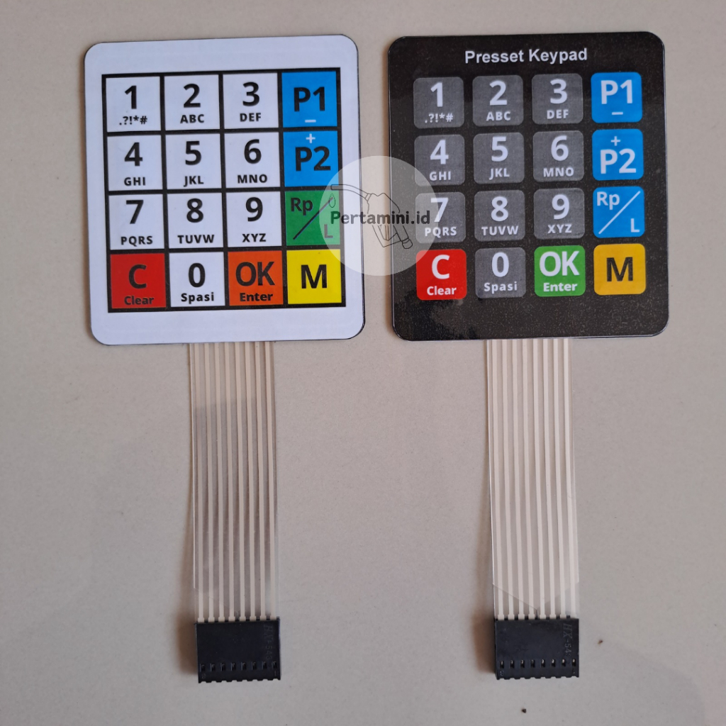 Jual Tombol keypad Pom Mini Keyped Matrix 4x4 Untuk Pertamini Kipet ...