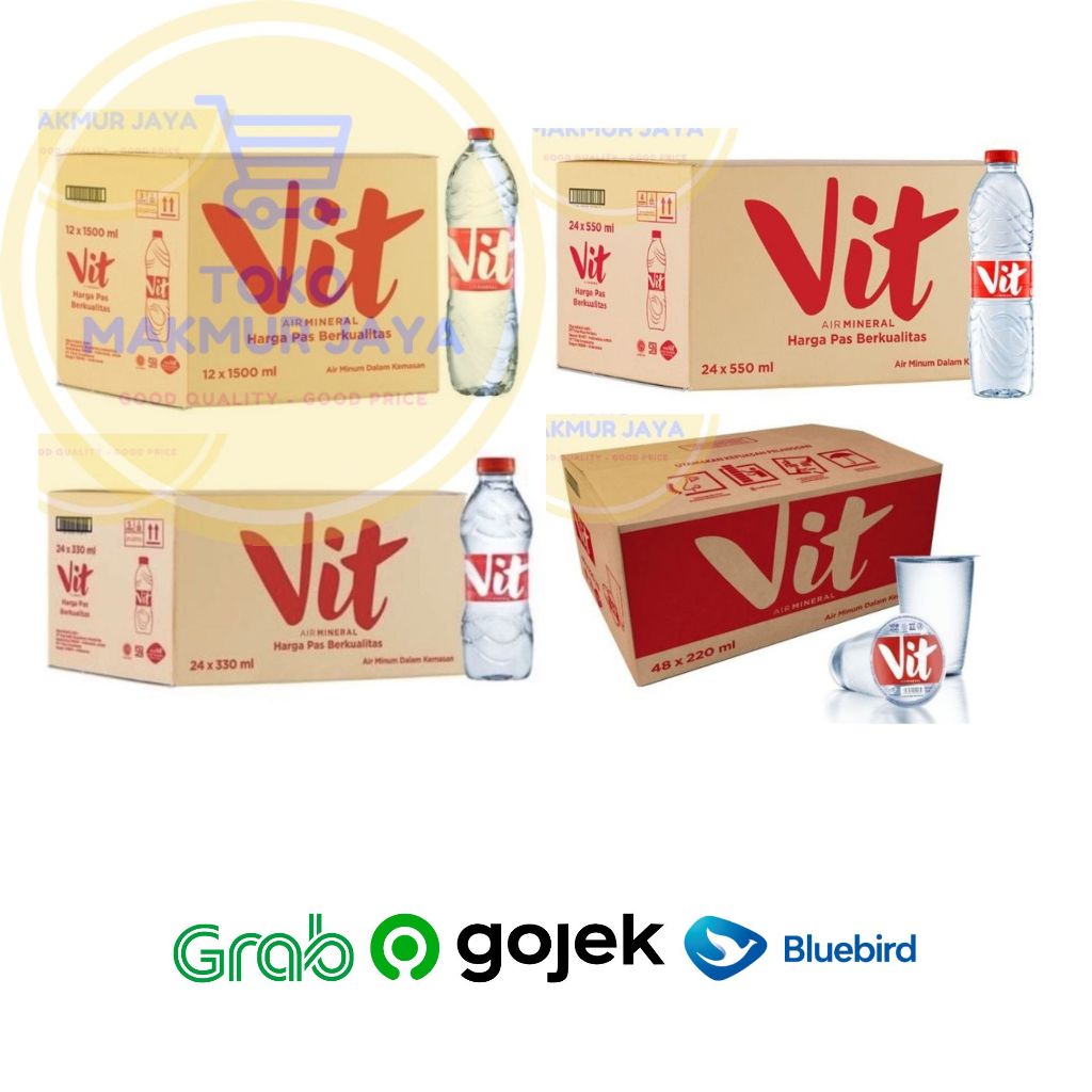 Jual [DUS] VIT AIR MINERAL CUP / BOTOL | Shopee Indonesia