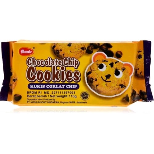 Jual Monde Chocolate Chip Cookies 110gr | Shopee Indonesia