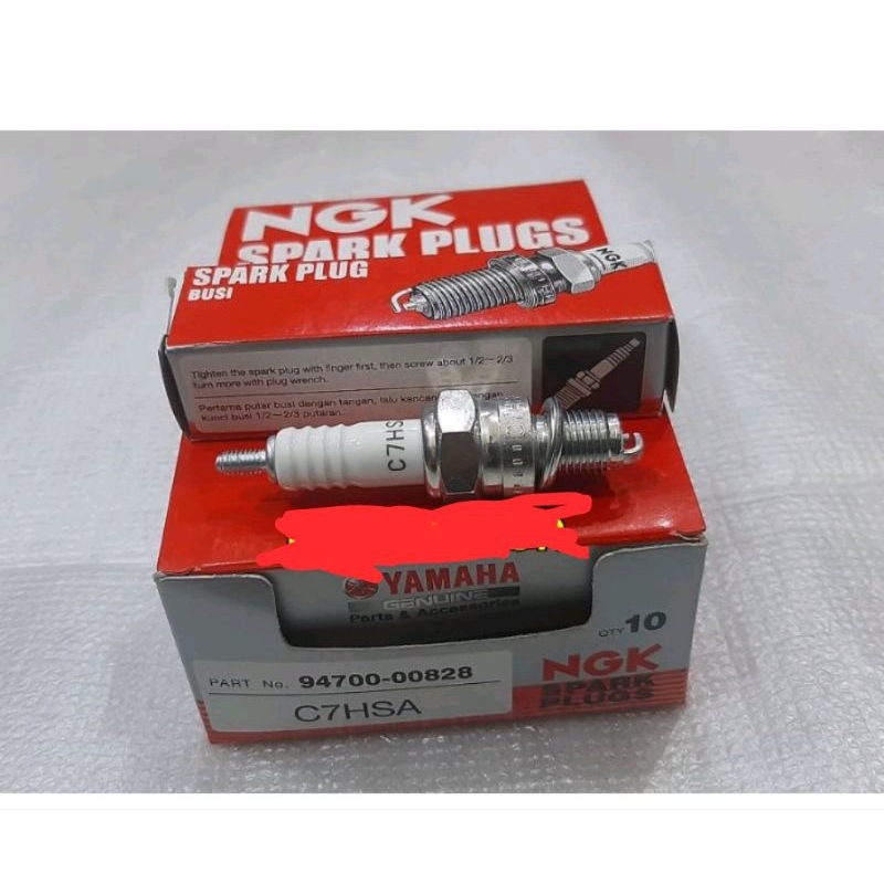Jual BUSI YAMAHA C7HSA MIO SPORTY JUPITER Z VEGA NOUVO FINO 115 XRIDE ...