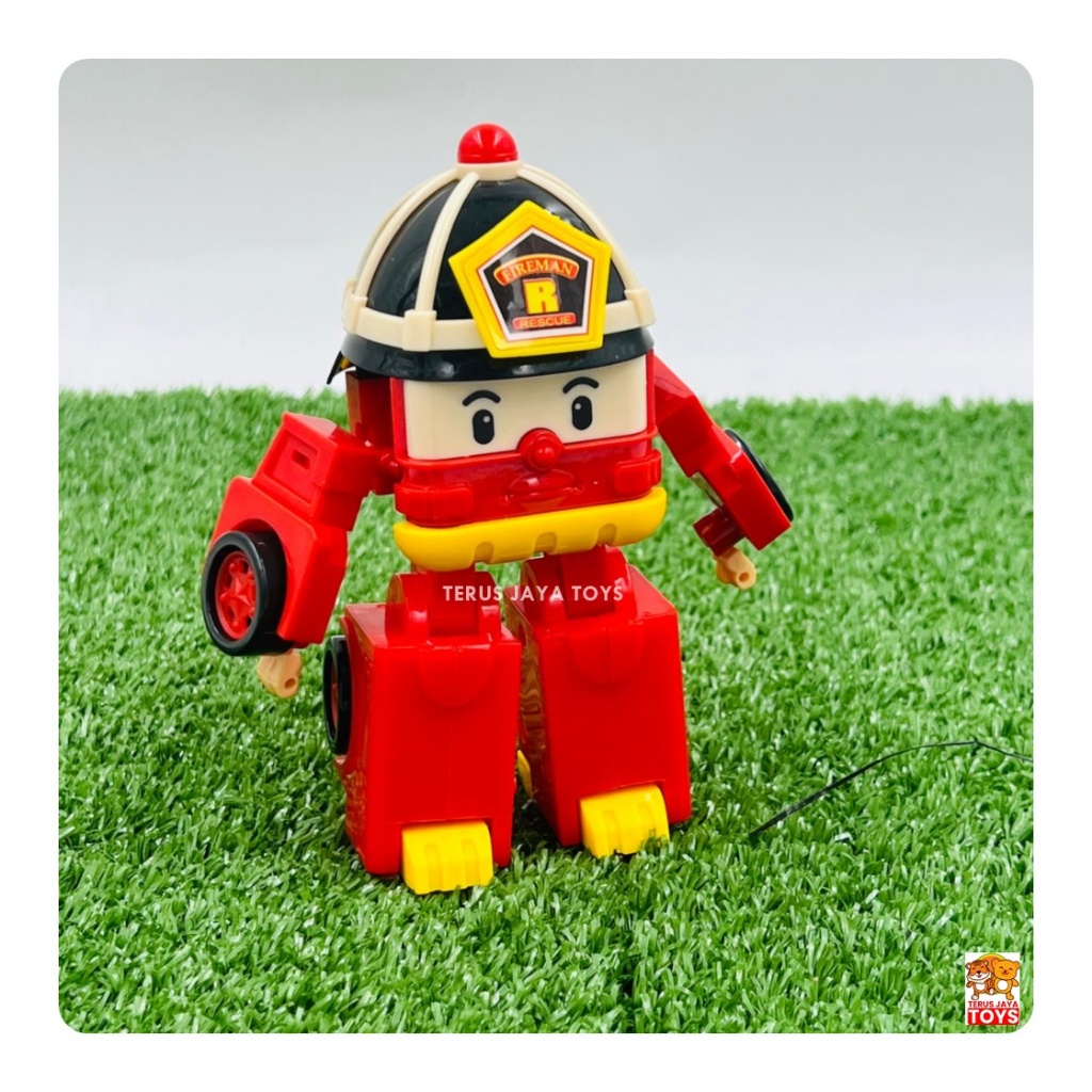 Jual Mainan Anak Robot Mobil Poly | Shopee Indonesia