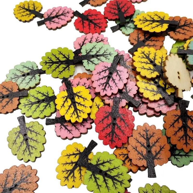 Jual Kancing Kayu Pohon 30mm (10 pcs) | Shopee Indonesia