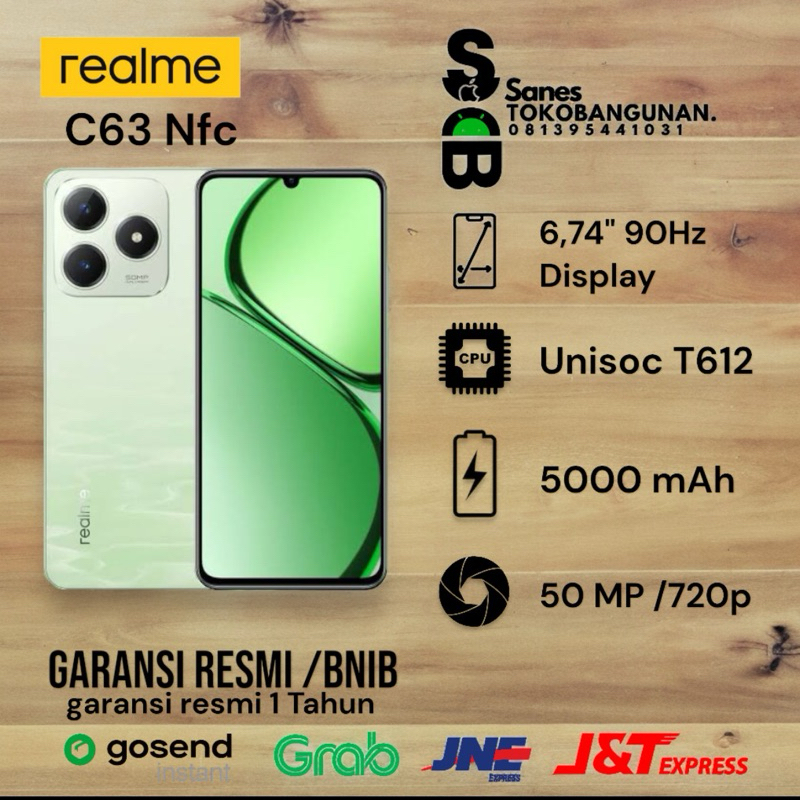 Jual Realme C63 8+8/128 Gb Baru Segel Box Garansi reami 1 Tahun ...
