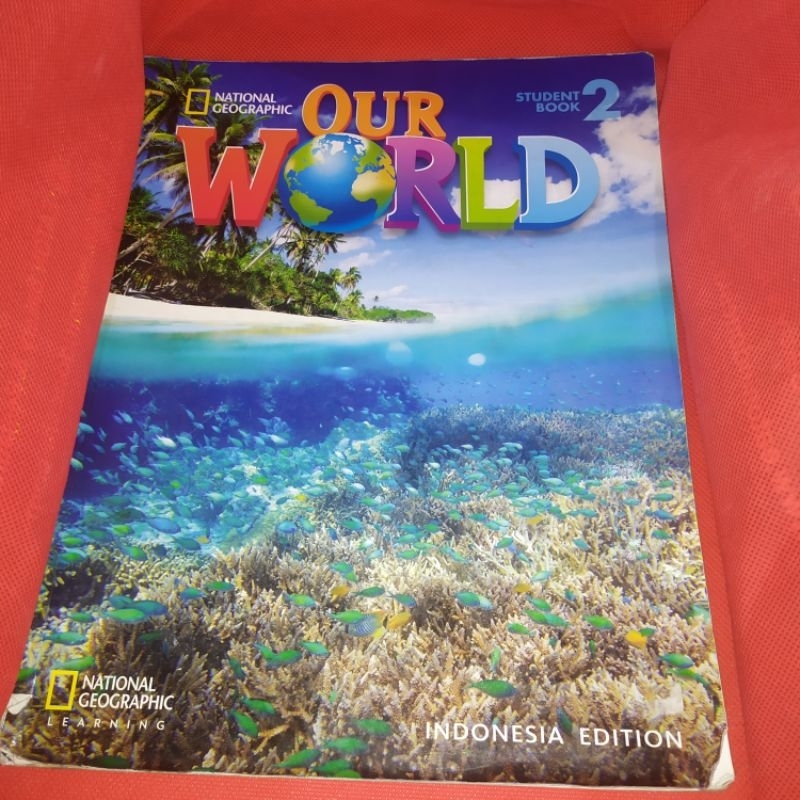 Jual our world student's book 2 // national geographic | Shopee Indonesia