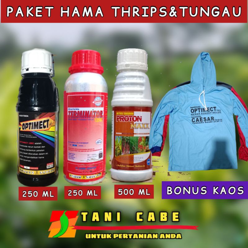 Jual PAKET HAMA THRIPS DAN TUNGAU-(OPTIMEC 250 ML+TERMINATOR 250 ML ...