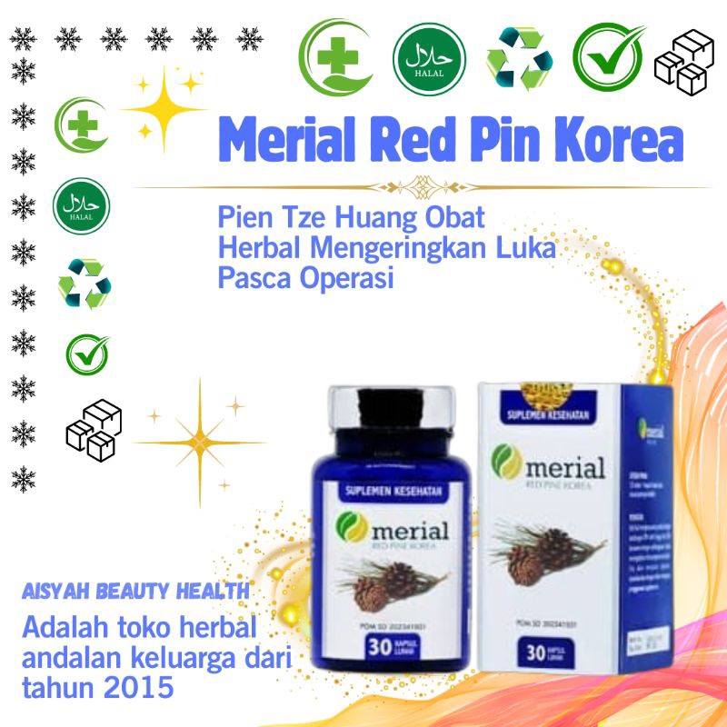 Jual OBAT PENYAKIT JANTUNG PEMBULUH DARAH MERIAL RED PINE KOREA ASLI ...