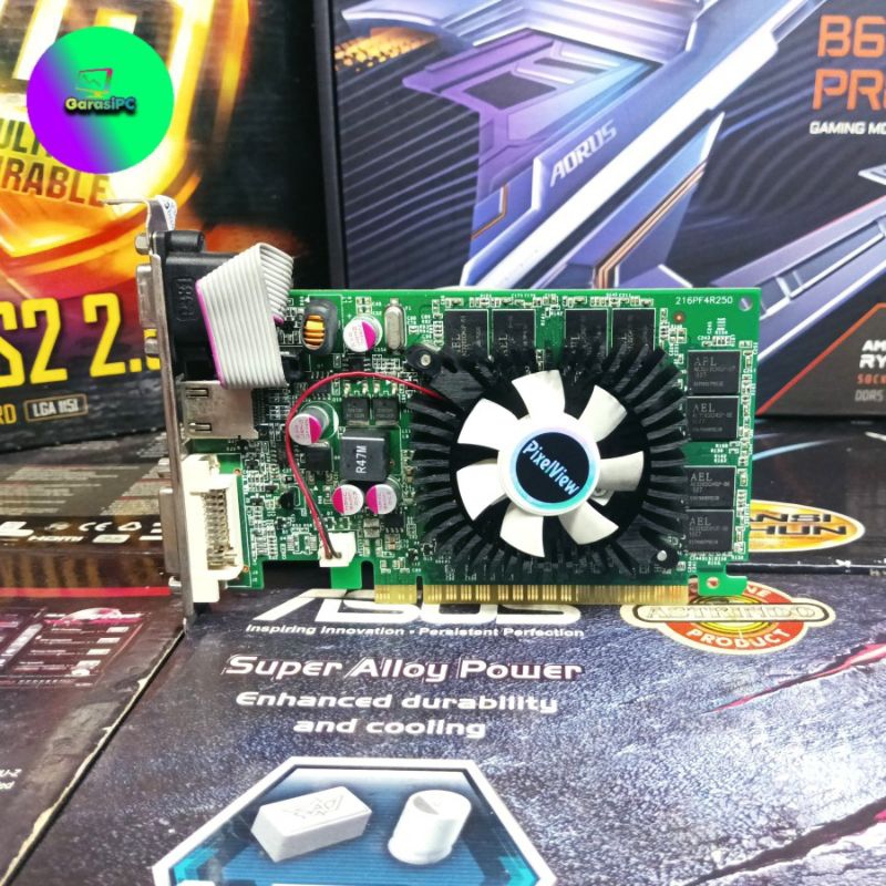 Jual VGA Card Nvidia GeForce GT 210 PixelView 512Mb 128Bit PCI-EXPRESS ...