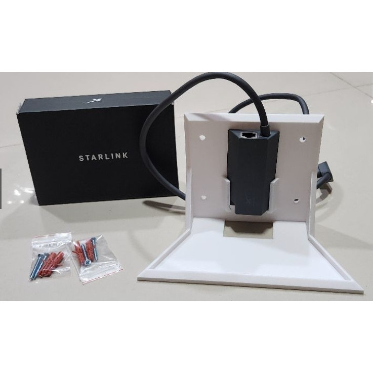 Jual Starlink Mount Wadah Router Wifi dan Adapter Ethernet Lan Combo ...