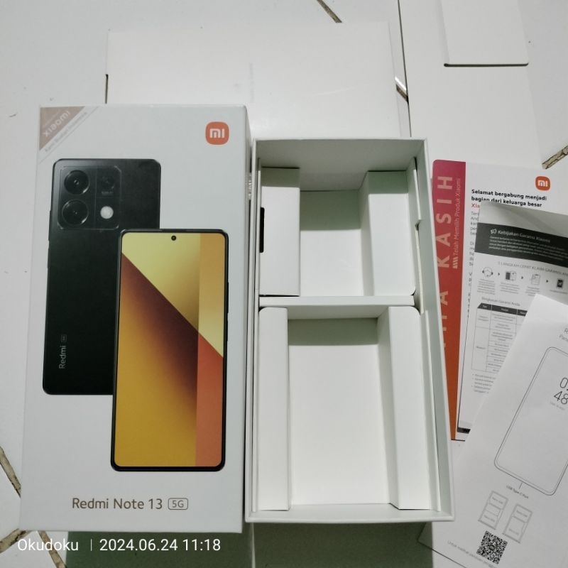 Jual Dus Box Xiaomi Redmi Note 13 5G Original Copotan | Shopee Indonesia