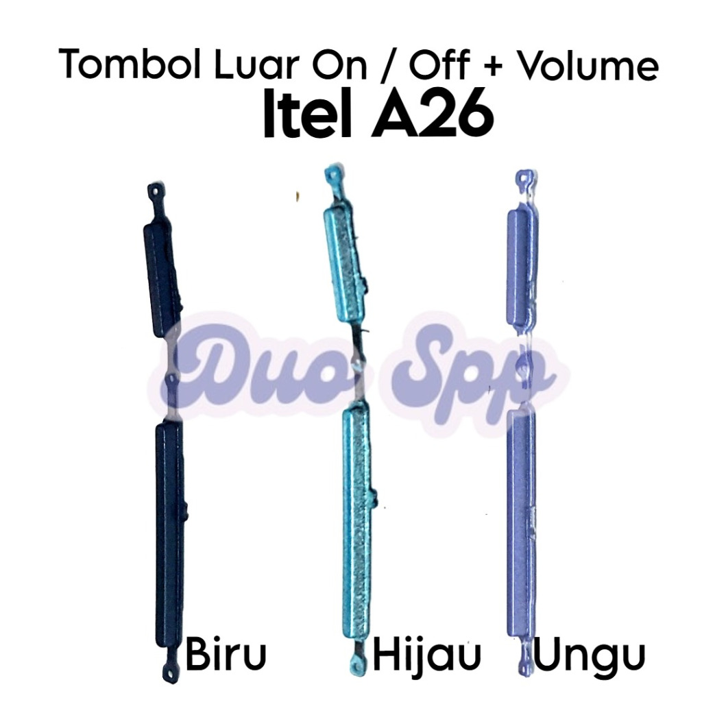 Jual 1 Set Tombol Luar Power On Off + Volume Itel A26 - Button | Shopee ...