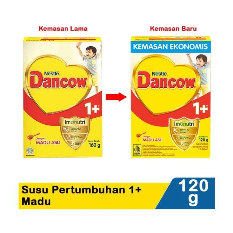 Jual DANCOW 1+ 120G | Shopee Indonesia