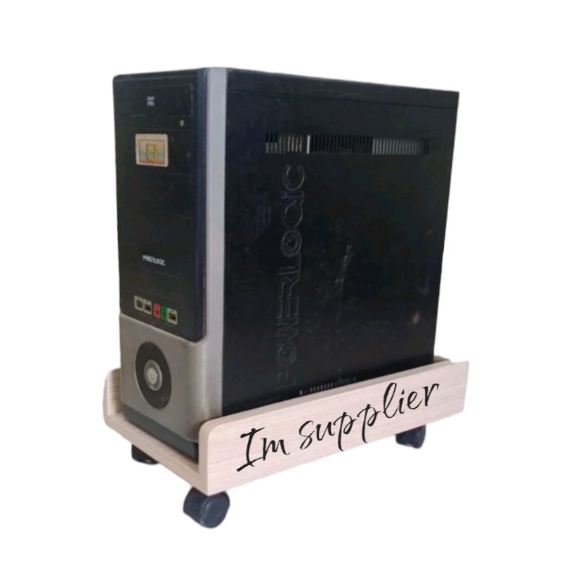 Jual Rack cpu komputer tempat cpu bahan kayu minimalis | Shopee Indonesia