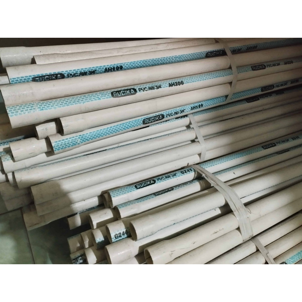Jual Pipa Air PVC 1/2 3/4 1 1 1/4 inch 1/2" 3/4" 1" 1 1/4" AW Paralon ...