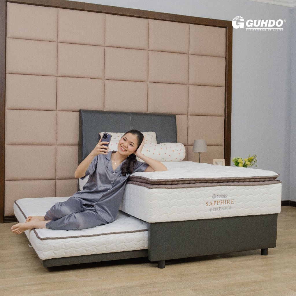 Jual SET GUHDO 2in1 Sapphire Dream - Sandaran Bravo | Shopee Indonesia