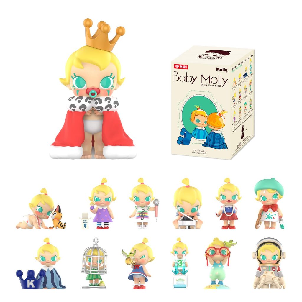 Jual Popmart Baby Molly When I Was Three Blind Box Suprise Box | Shopee ...