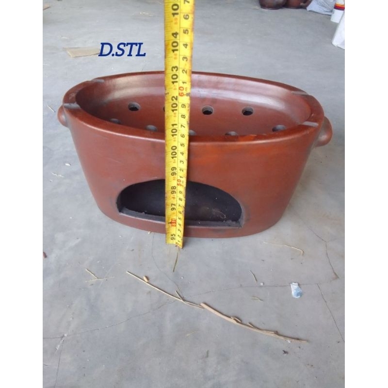 Jual Tungku Anglo Bakaran Sate Oval Tanah Liat Gerabah | Shopee Indonesia