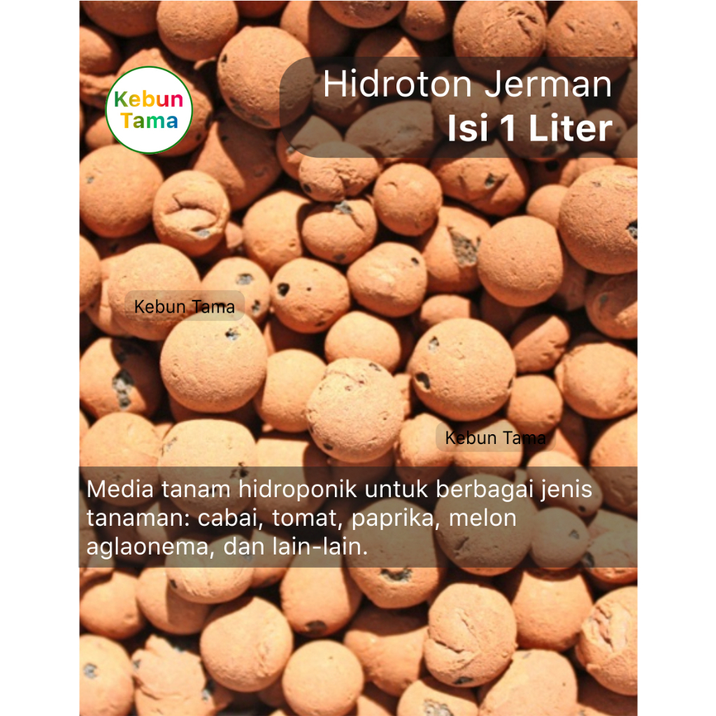 Jual Hidroton Jerman 1 Liter - Clay Ball Media Tanam Hidroponik ...