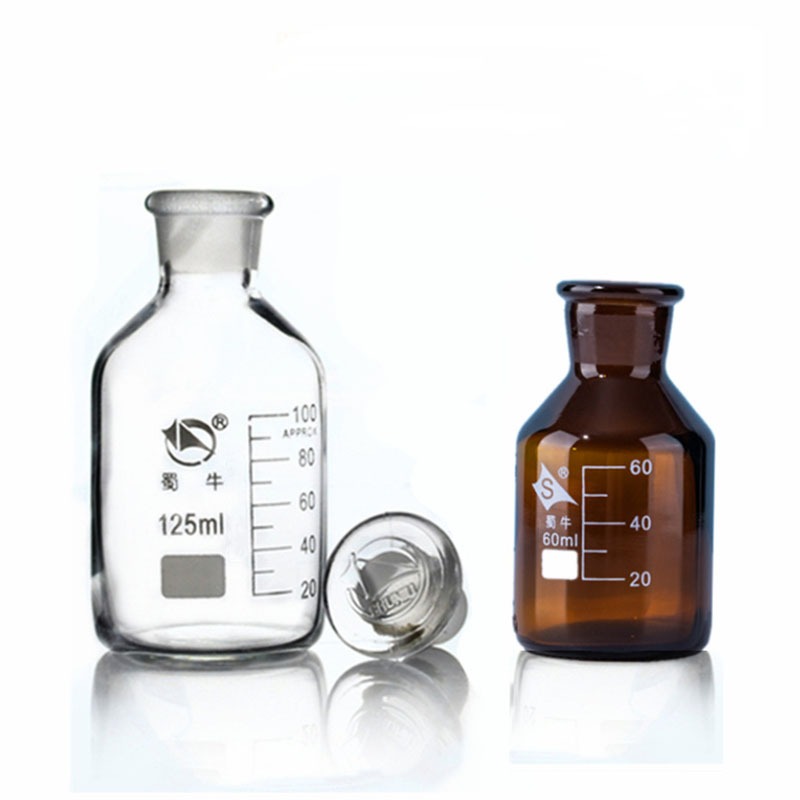 Jual Amber/Clear Narrow Mouth Reagent Bottle / Botol Reagen Mulut Kecil ...