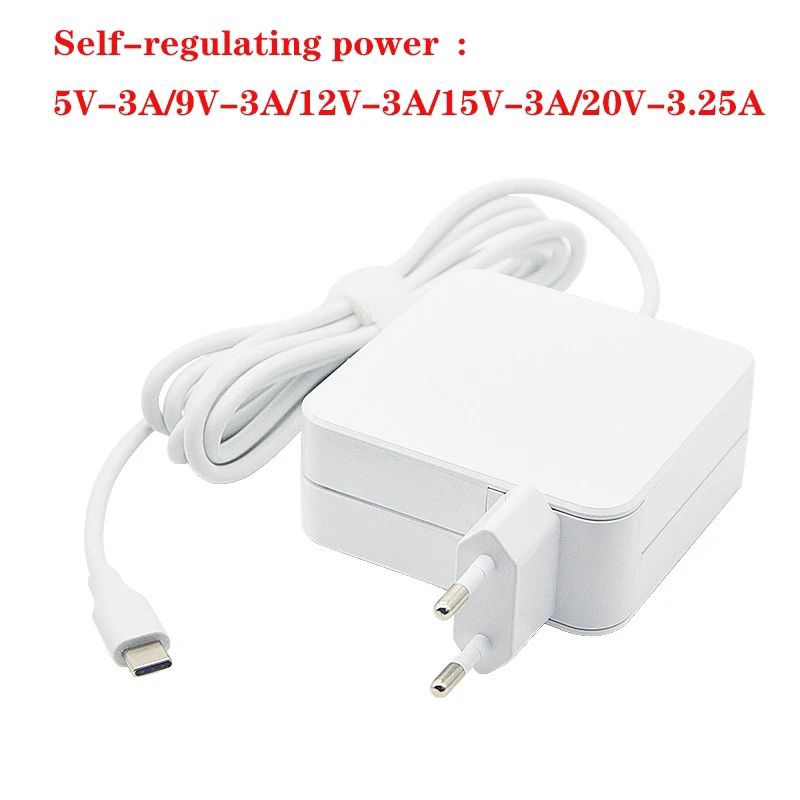 Jual Pengisi Daya Adaptor Daya Laptop AC Tipe C USB 20V 3,25A 65W untuk ...