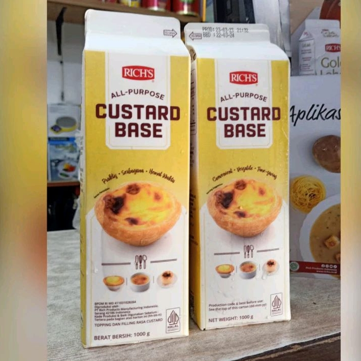 Jual Rich All Purpose Custard Base 1L | Shopee Indonesia