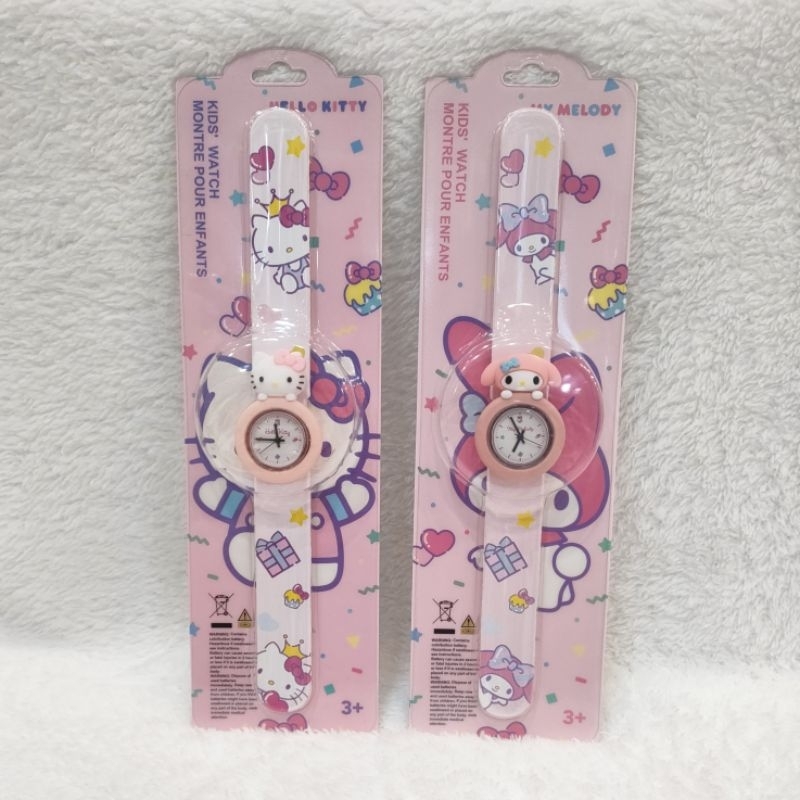 Jual Official BALI MINISO Jam Tangan Hello Kitty Jam Tangan Melody 3D ...