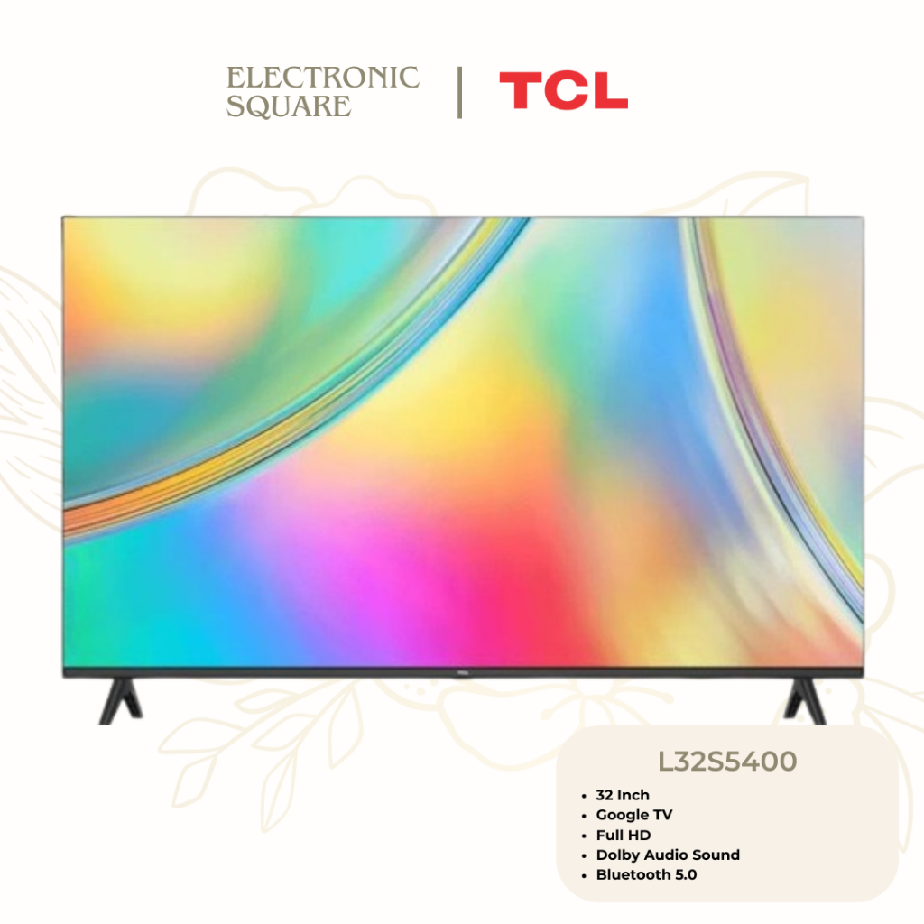 Jual LED TV TCL 32 Inch L32S5400 Full HD Google TV | Shopee Indonesia