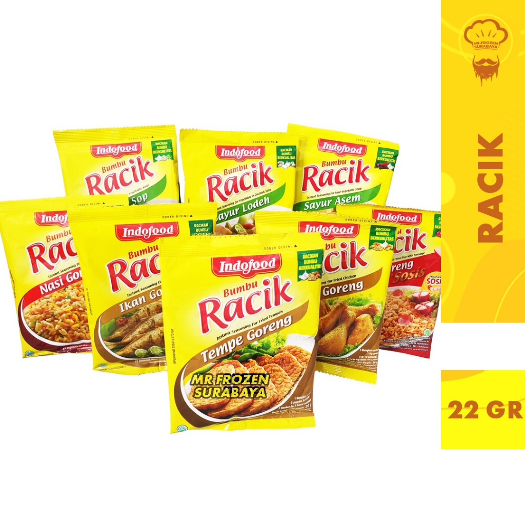 Jual Bumbu Racik Bubuk dan Pasta Indofood Varian Bumbu Masak Instan ...