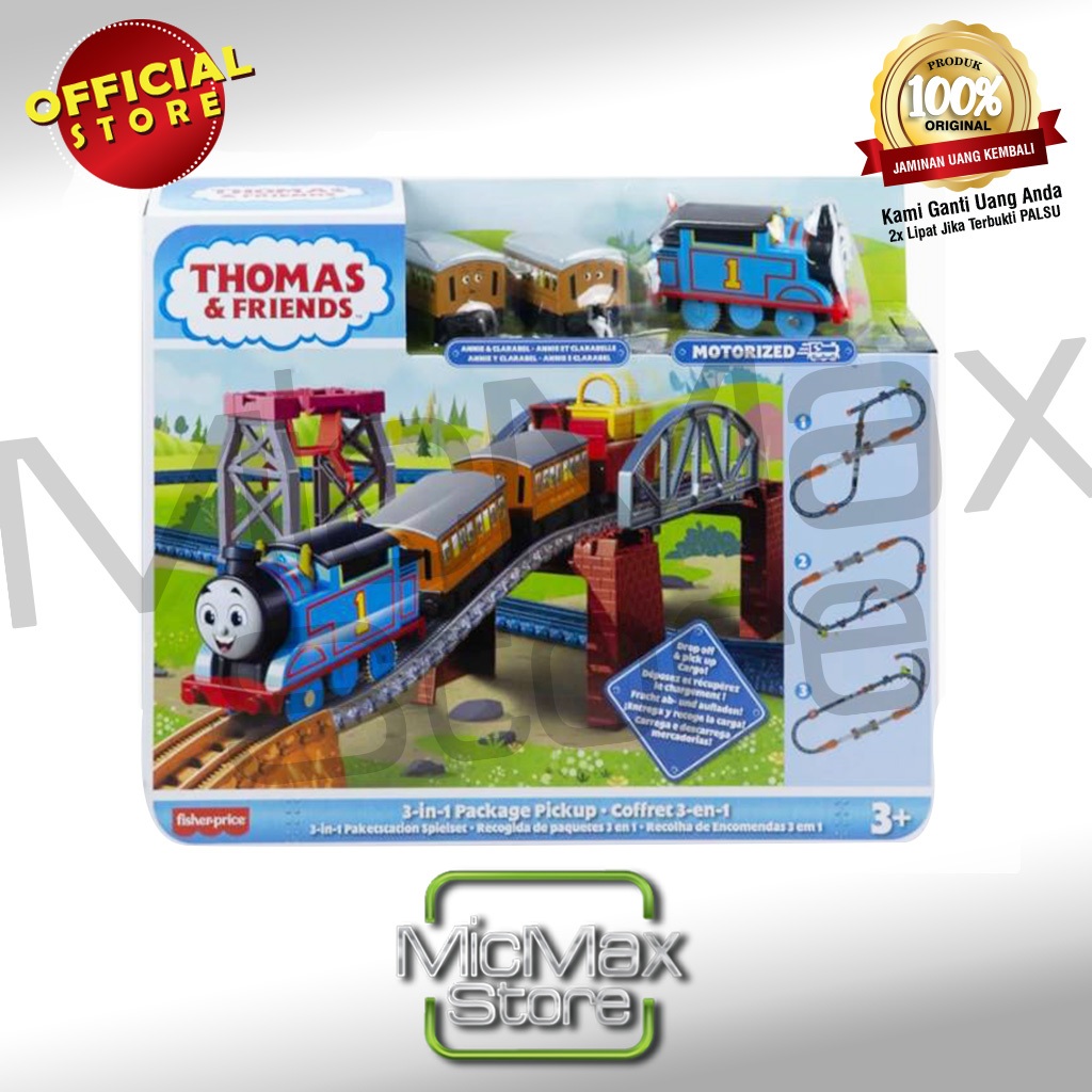 Jual Thomas & Friends Trackmaster 3-in-1 Package Pickup MOTORIZED HGX64 ...