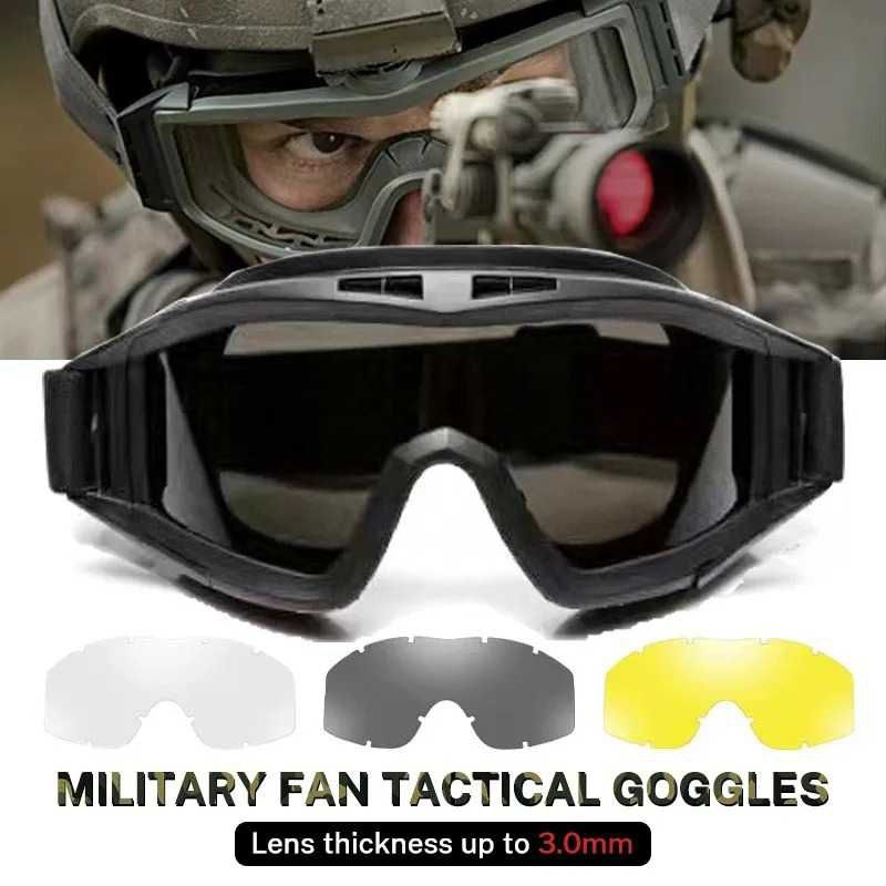 Jual Kacamata goggle google goggles TNI Brimob olahraga paintball ...