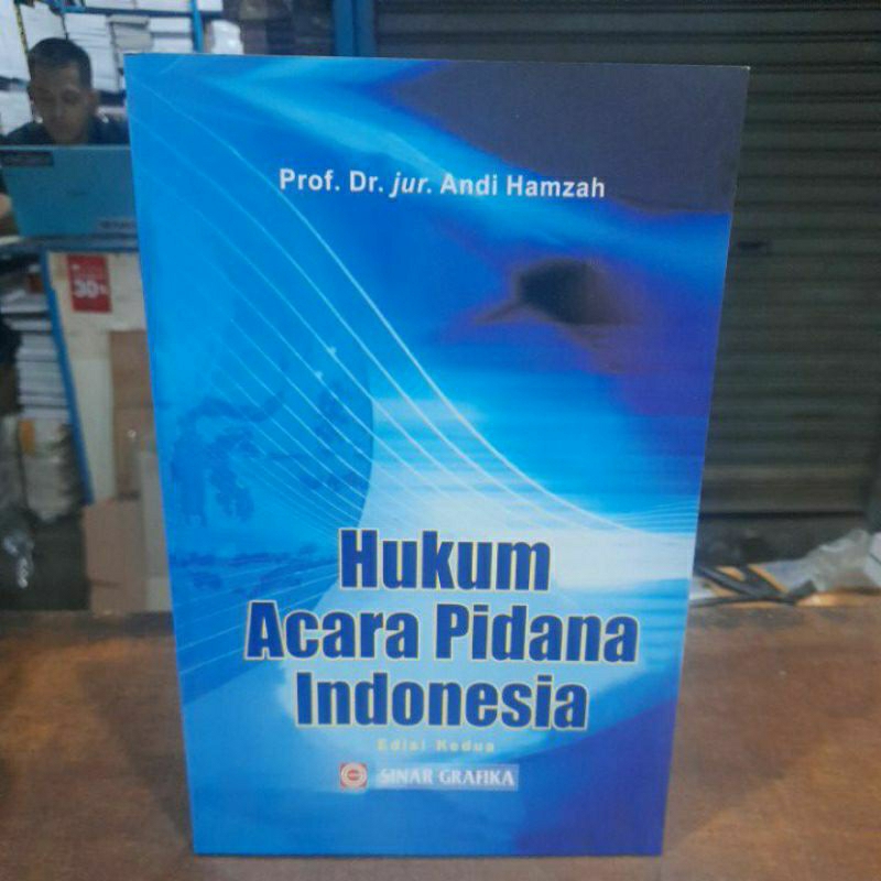 Jual Buku Hukum Acara Pidana Indonesia Edisi Kedua Prof. Dr. Jur. Andi Hamzah | Shopee Indonesia