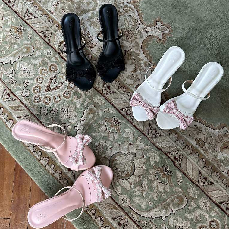 Jual Pixfootwear Isla Heel - Sepatu Hak Pita Wanita | Shopee Indonesia