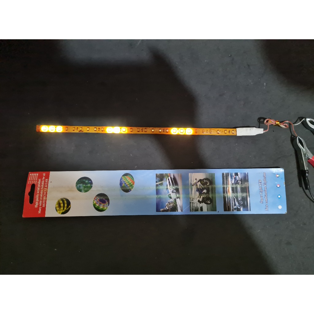 Jual Lampu Variasi Motor LED Strip Light Series 30 cm | Shopee Indonesia