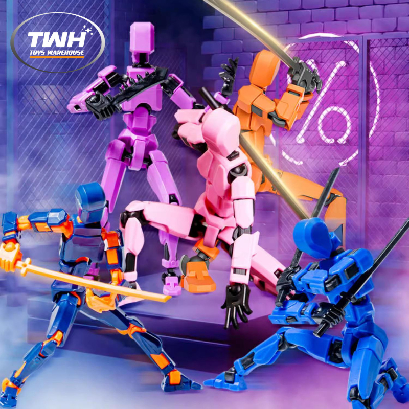 Jual TWH DUMMY FIGURE KIT 3D FULL ARTIKULASI SENDI Multi Joint Moveable ...