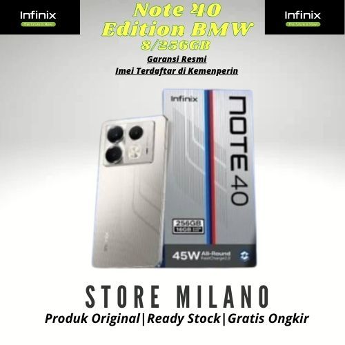 Jual Infinix Note 40 Special Edition BMW 8/256GB Garansi Resmi | Shopee Indonesia