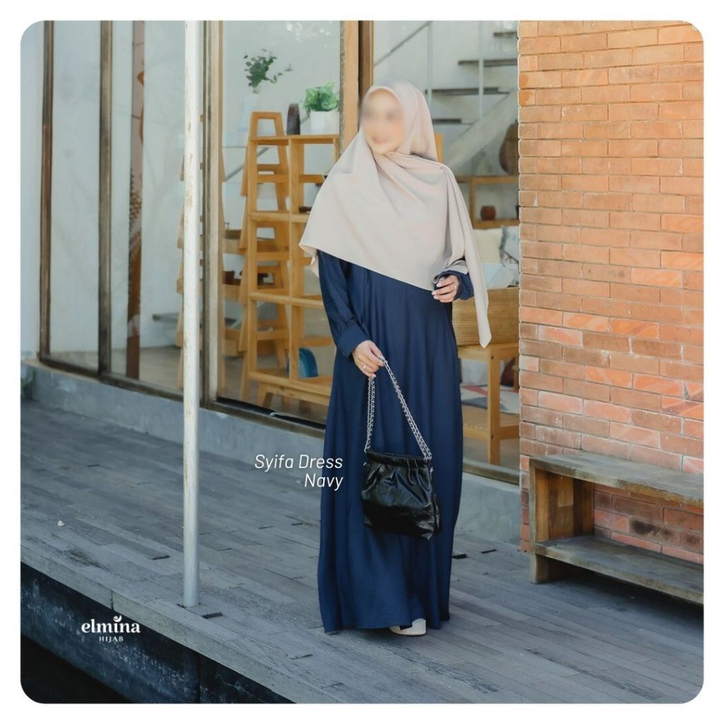 Jual Elmina Hijab - Syifa Dress | Shopee Indonesia