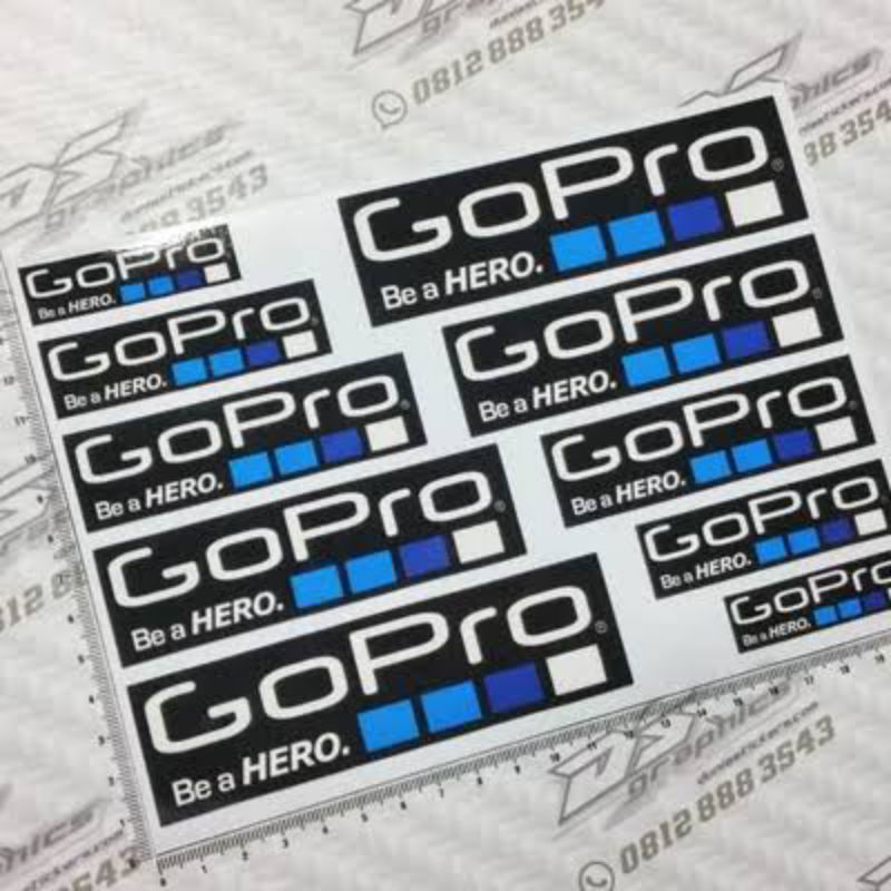 Jual Stiker Gopro stiker racing | Shopee Indonesia