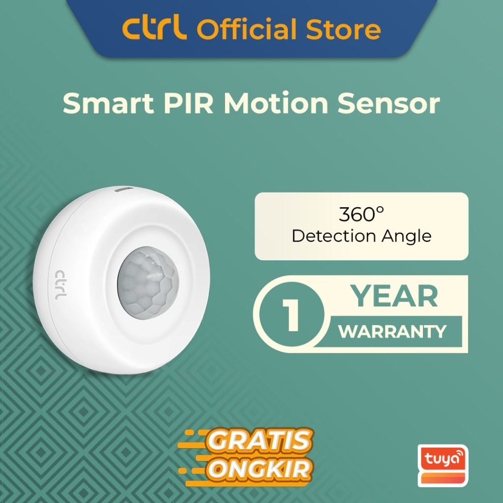 Jual CTRL PIR Motion Sensor WiFi Smart Home IoT Garansi Resmi 1 Tahun ...