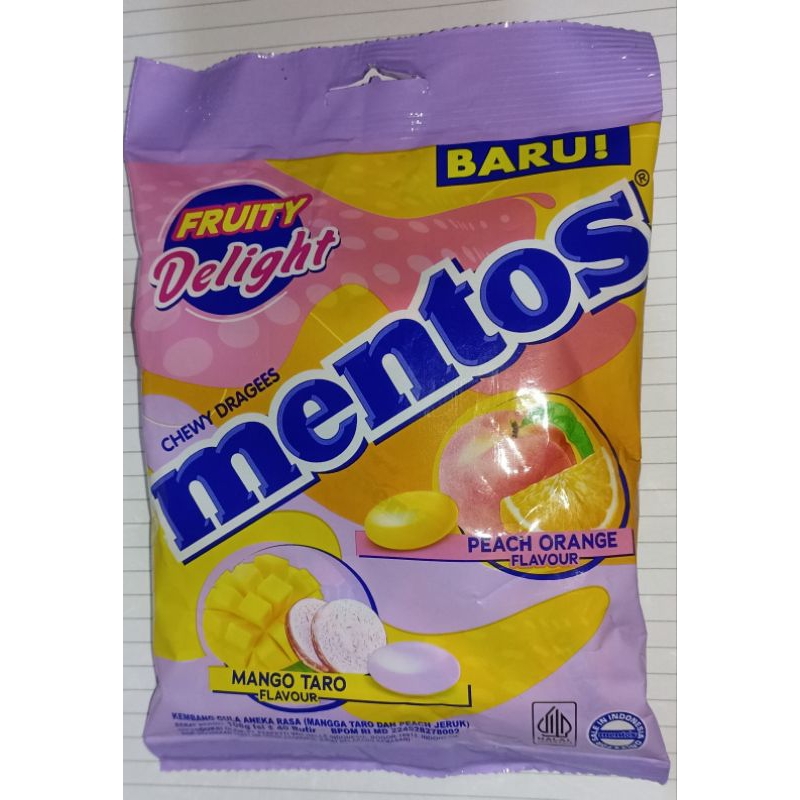 Jual Permen Mentos Fruity Delight 108gr | Shopee Indonesia