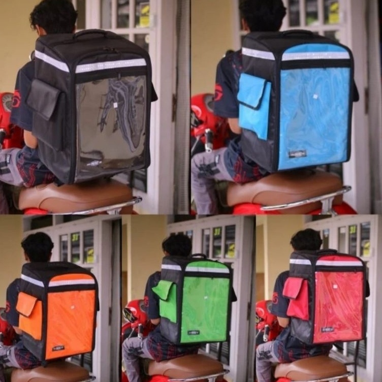 Jual KODE Q58Z Tas Grabfood Anti Air Tas Kirim Barang Jumbo Tas ...
